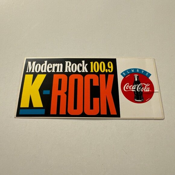 Coca Cola | Other | Vintage Modern Rock 09 Krock Bumper Sticker Coca ...